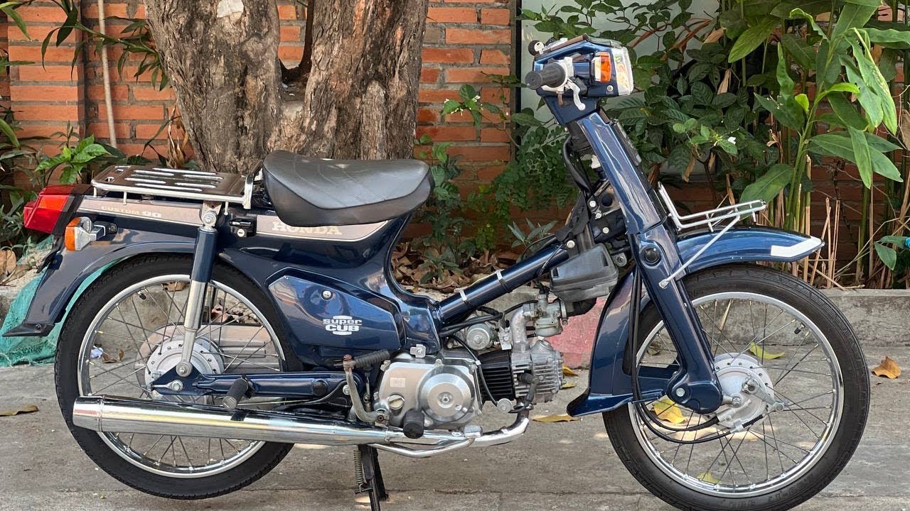 Honda cub 90cc 1994 - YouTube
