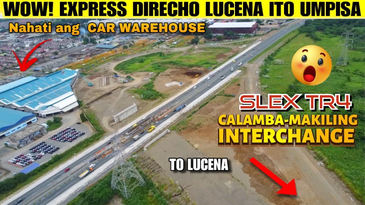 HETO NA ! LUCENA-BICOL EXPRESSWAY STARTS HERE ! SLEX TR4 CALAMBA ...