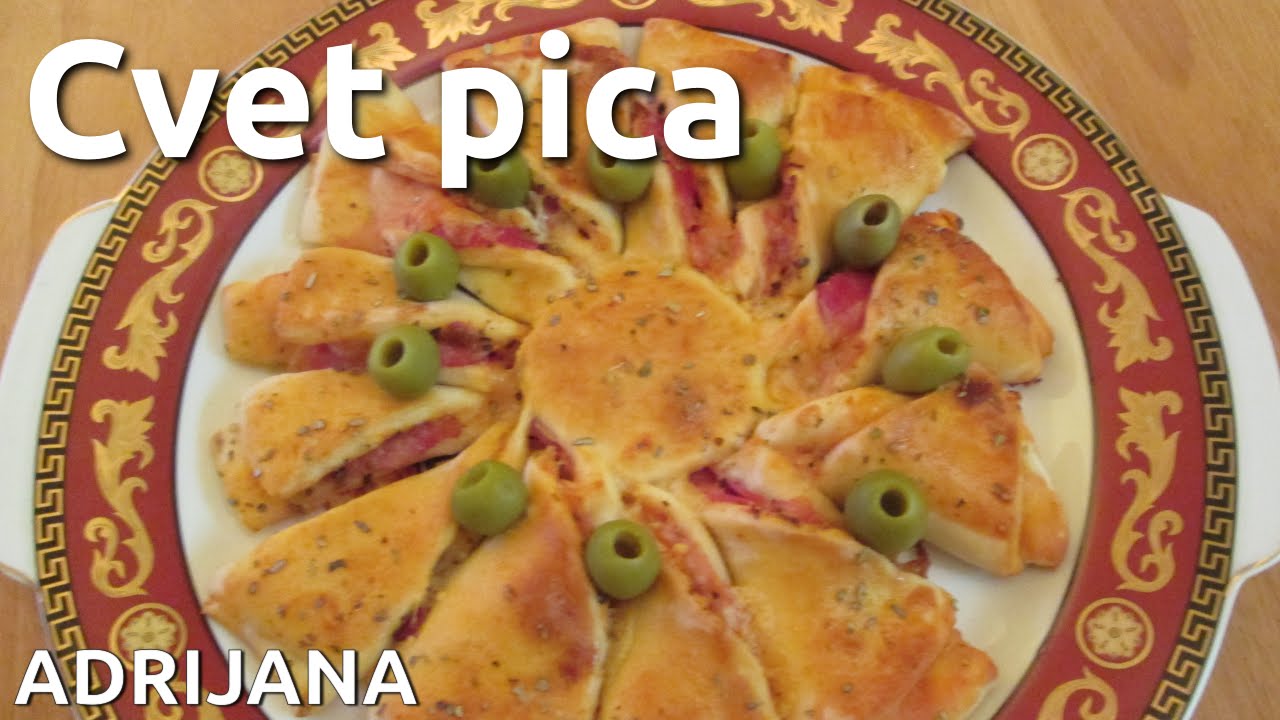 Cvet pica, pica u obliku cveta ili sunca - YouTube