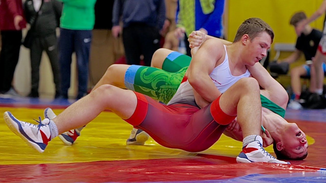 U17 D. Melkis (LAT) vs E. Seliava (LTU) 80kg. Youth boys greco-roman ...