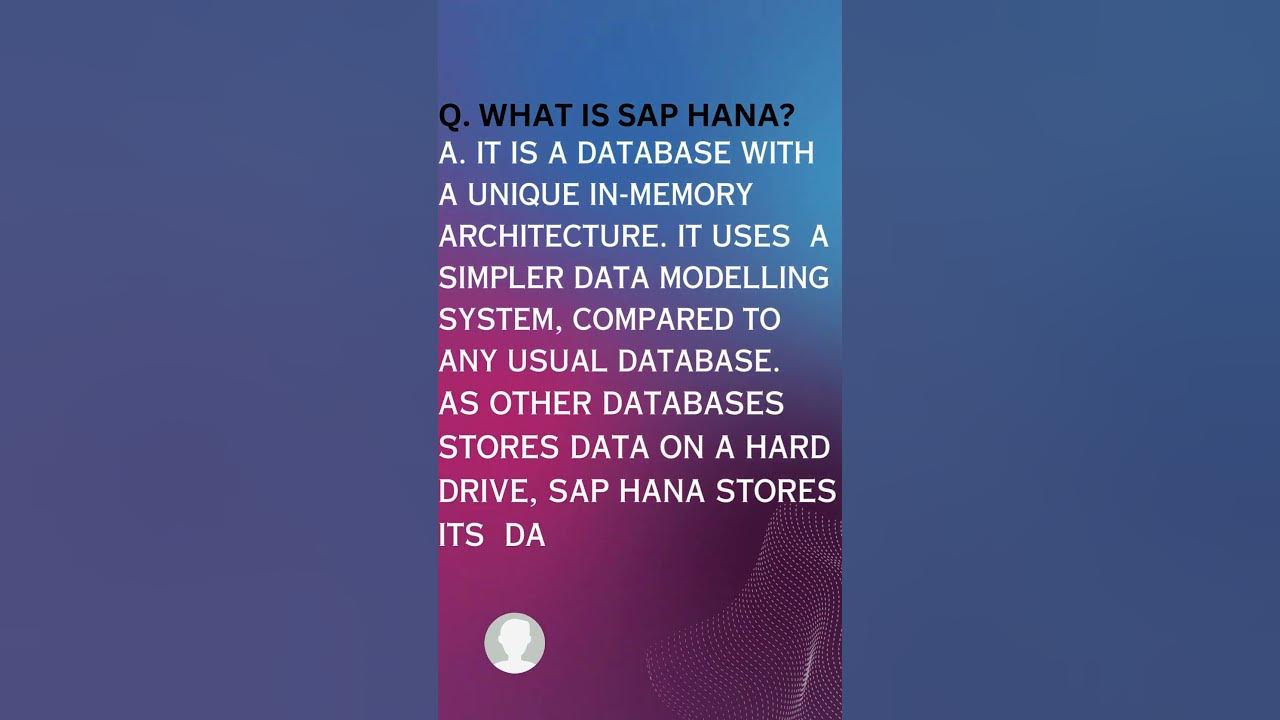 SAP HANA INTERVIEW QUESTIONS YouTube sap-hana-interview-questions-youtube