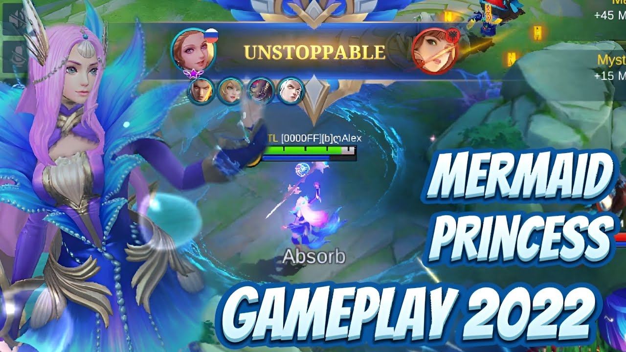 Mobile Legends | Odette - Mermaid Princess | Gameplay 2022 - YouTube