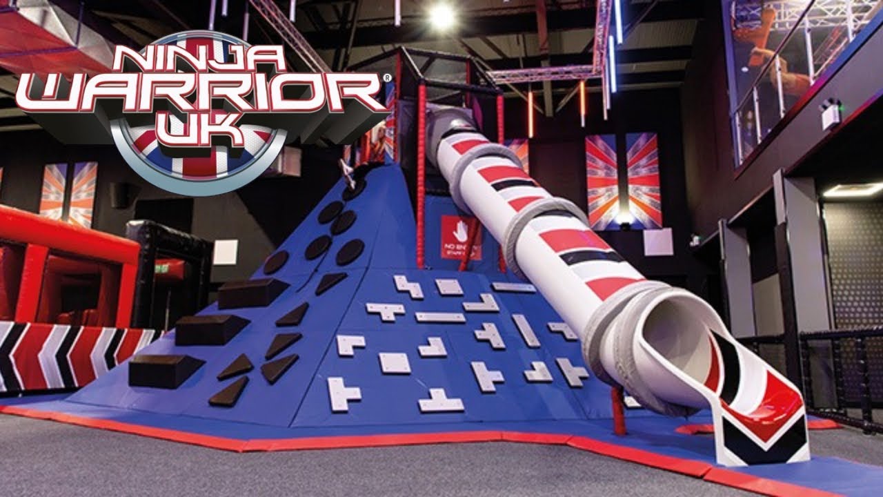 Mount Sasuke CLIMBING Challenge & Super SLIDE - Ninja Warrior UK ...