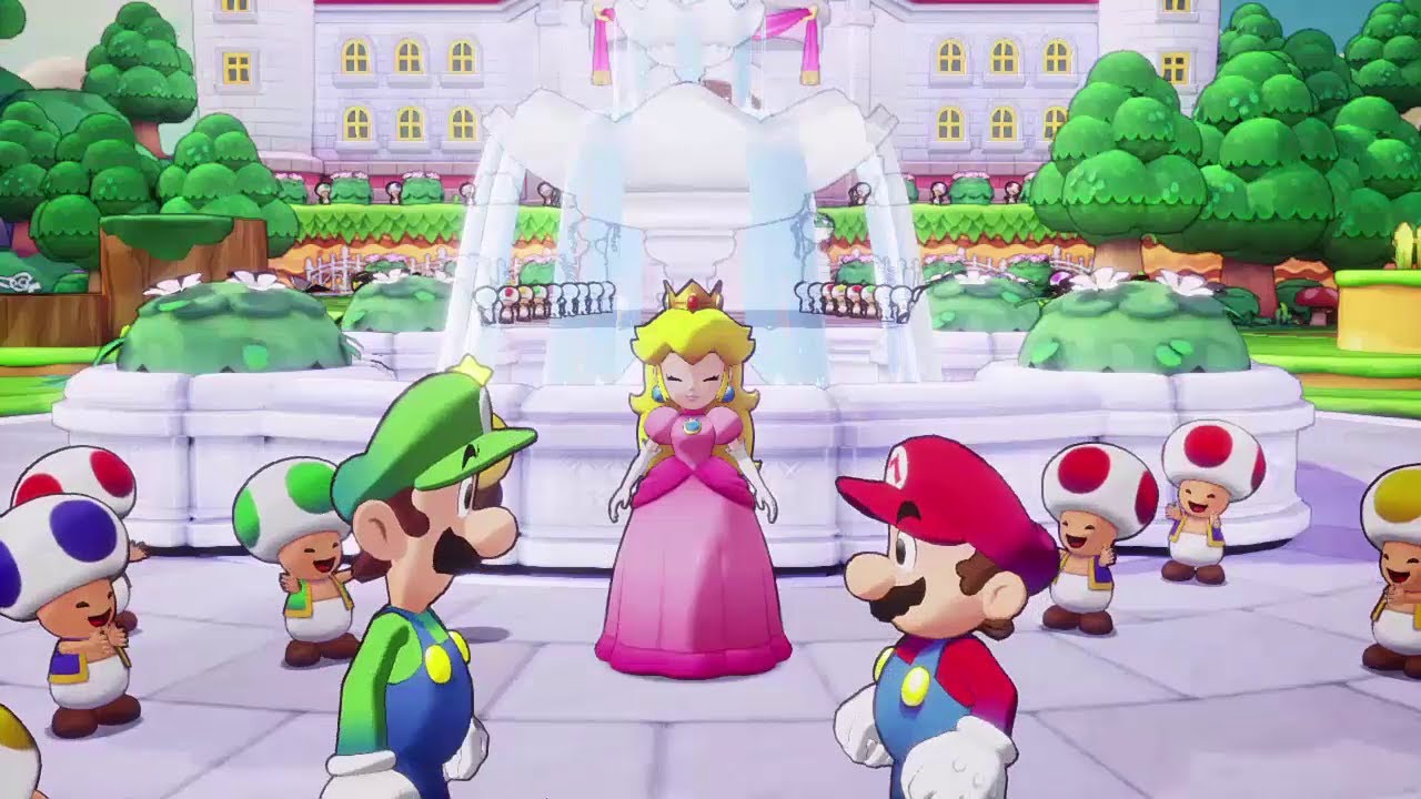 Mario & Luigi Brothership Is this the Mushroom Kingdom walkthrough how ...