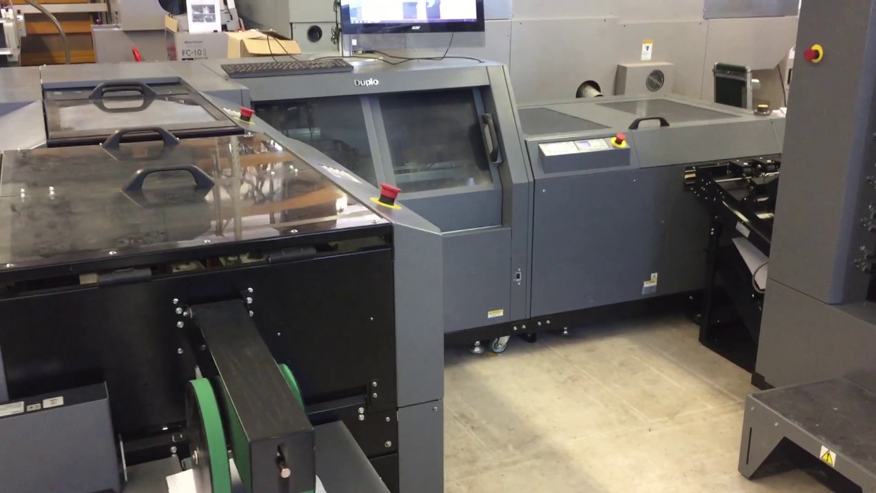 Duplo used saddle stitcher i Saddle - LA-POSTPRESS - #21671 - YouTube