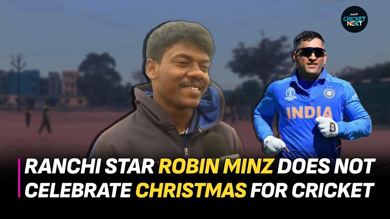 Gujarat Titans' Robin Minz Visits Cricket Club, Talks About MS Dhoni ...