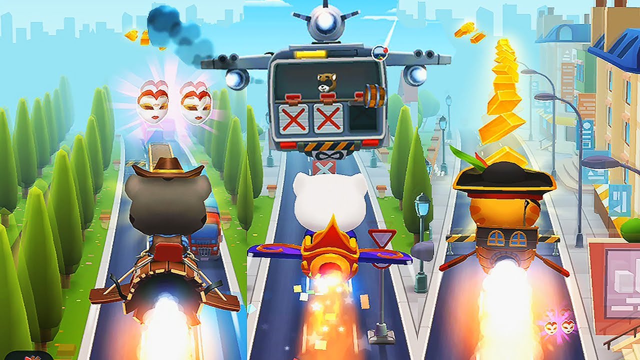 Talking tom gold run NEW UPDATE - CARNIVAL ANGELA - YouTube