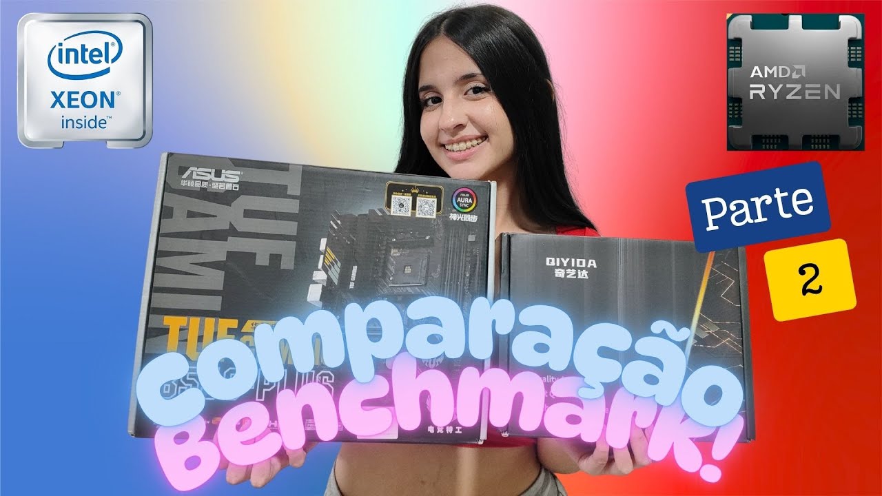 AMD Ryzen 5700X vs Intel Xeon E5-2680 v4 - PARTE 2: TESTE COMPLETO EM ...