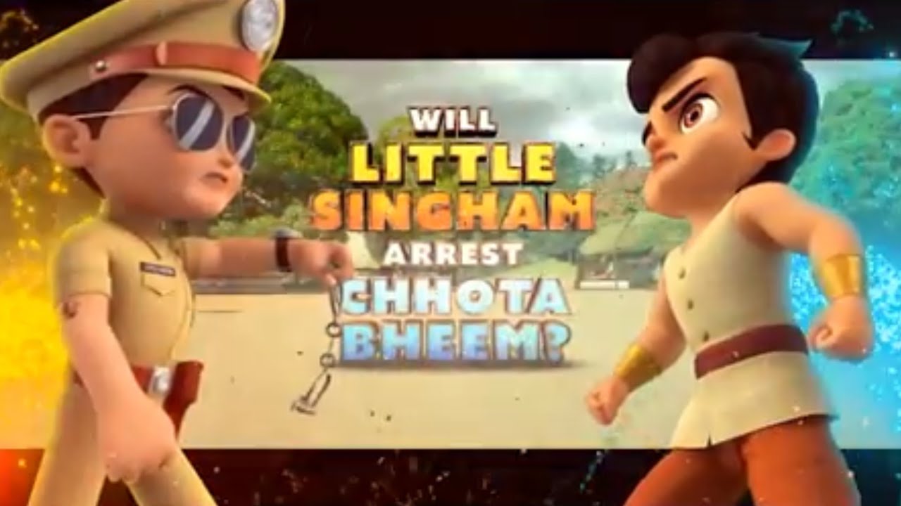 These Years Biggest Movie of INDIA 'S SUPER COPE Little Singham and Chhota Bheem 😱 - YouTube