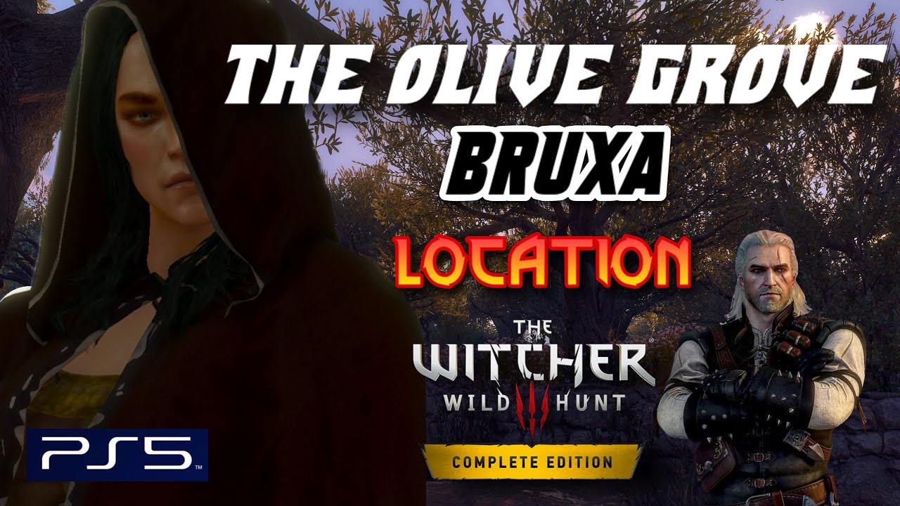 The Witcher 3: Olive grove bruxa - location - YouTube