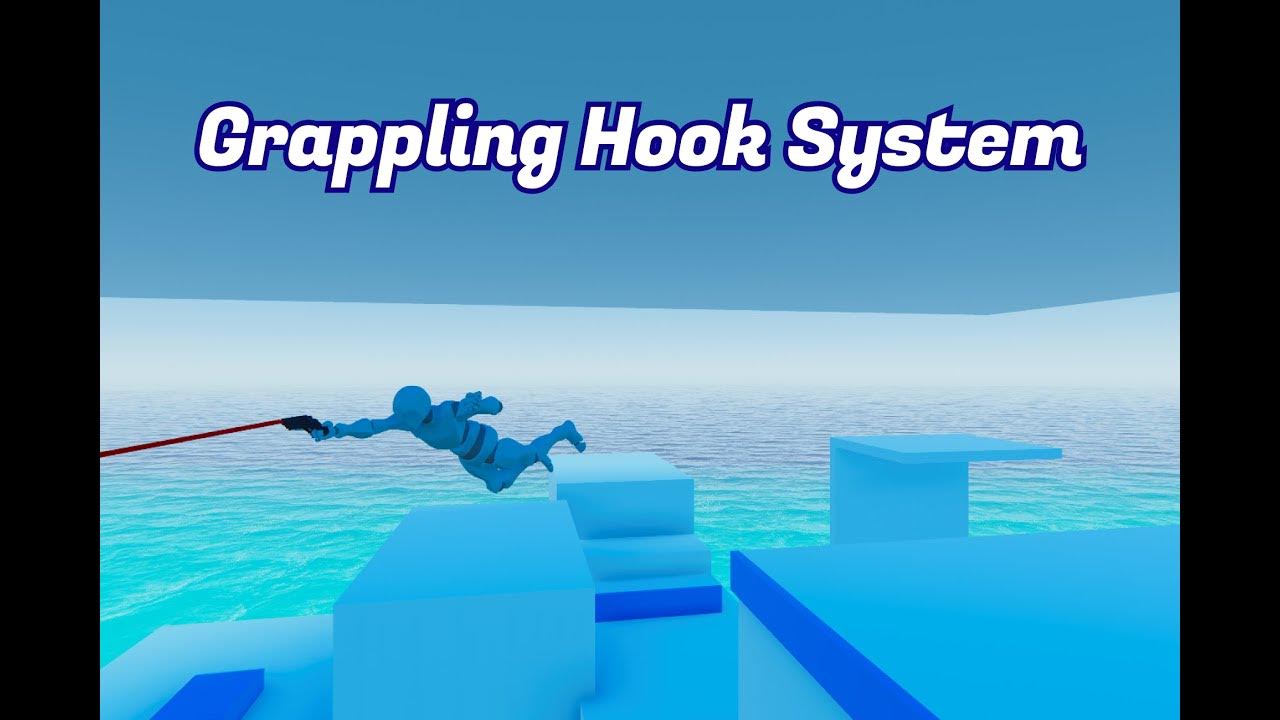 Unity Grappling Hook WIP - YouTube