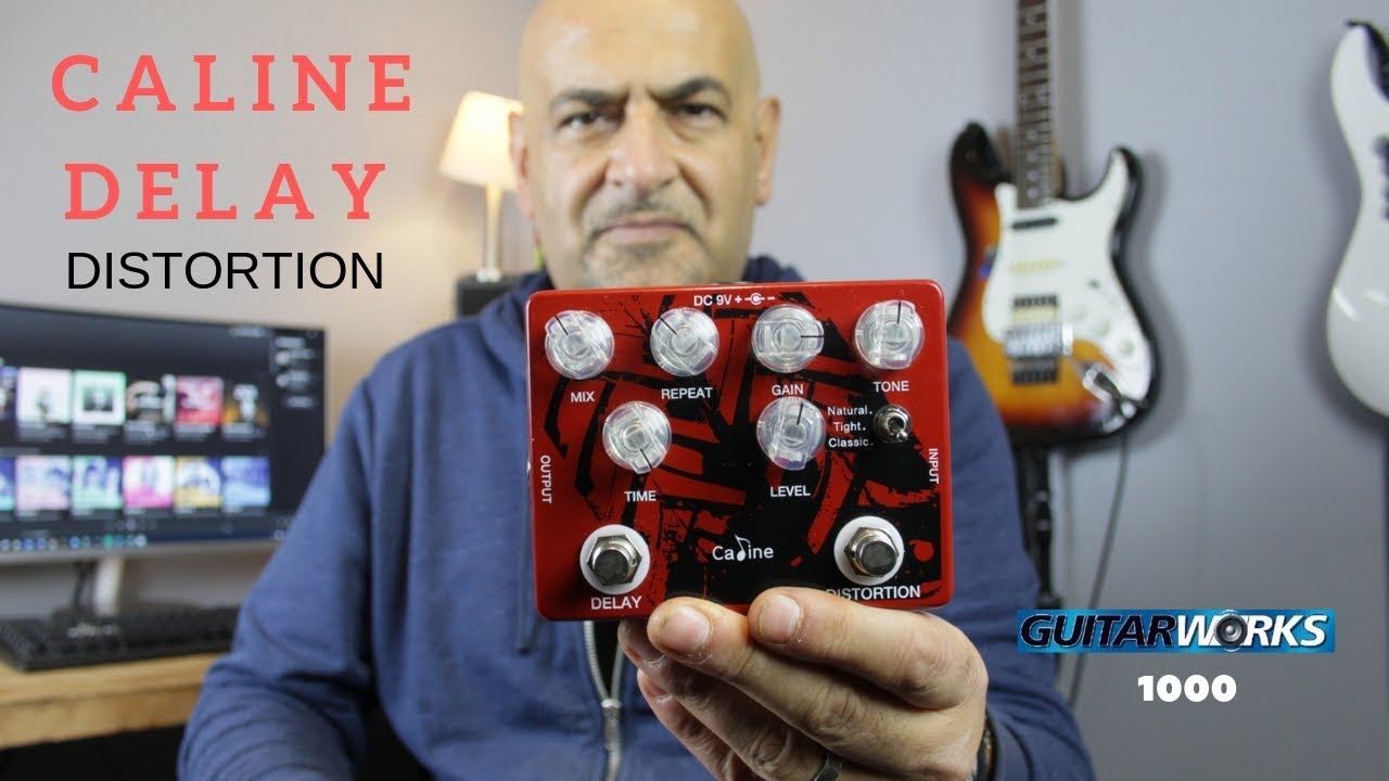 Caline Delay Distortion Pedal - YouTube