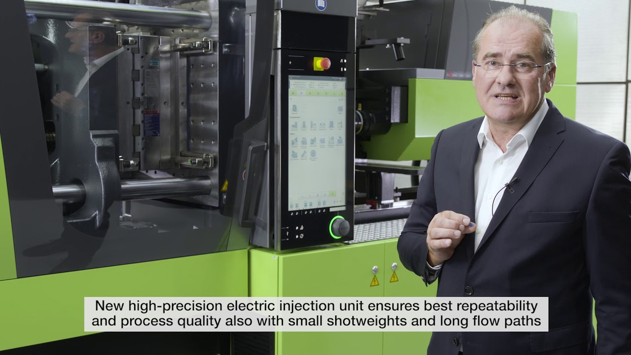 Electronic connector produced on all-electric injection moulding ...
