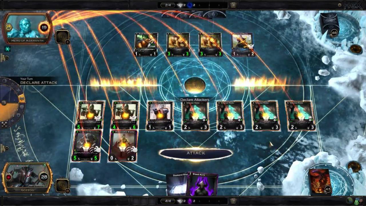 HEX - Arena - Armies of Moth - "Speed Run" - YouTube