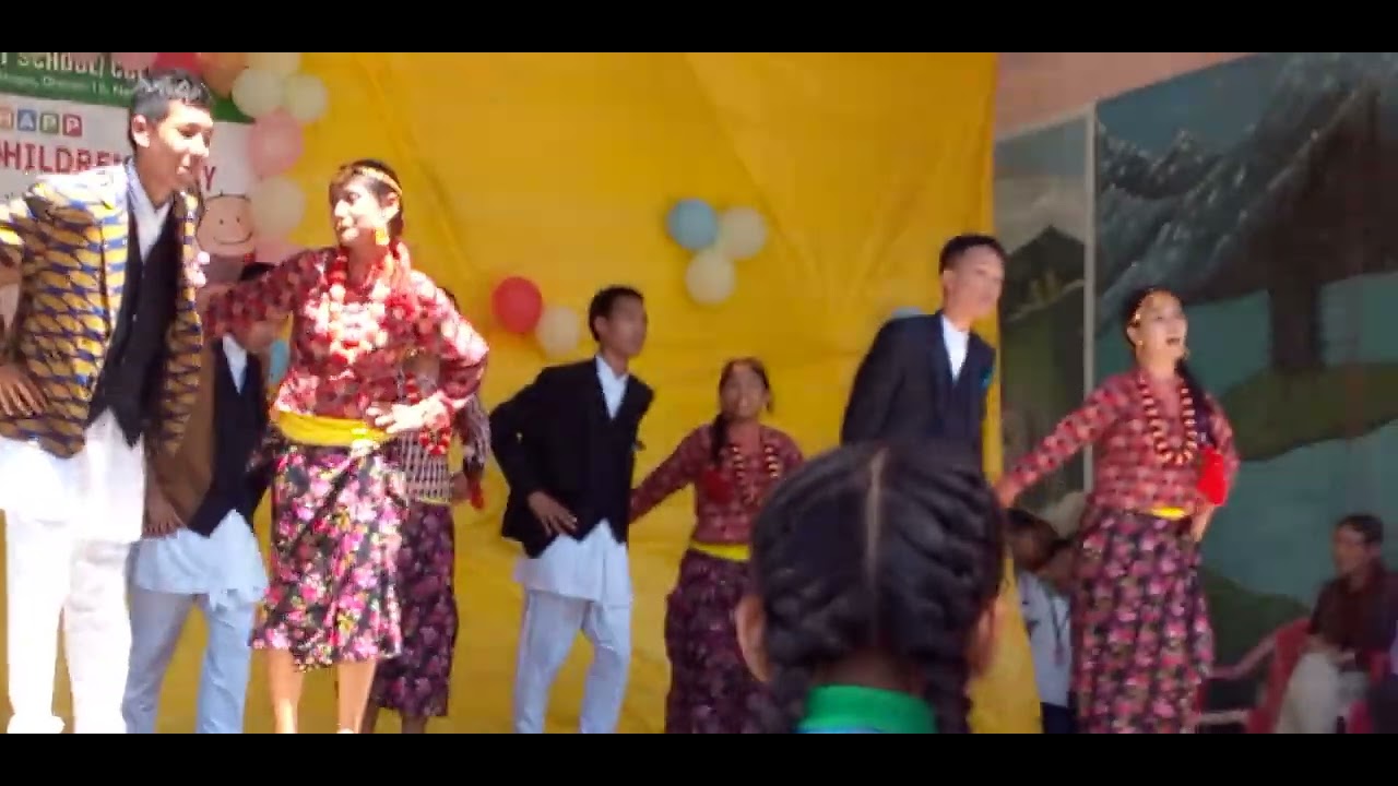 2080 Children's day part 1 Limbu dance - YouTube