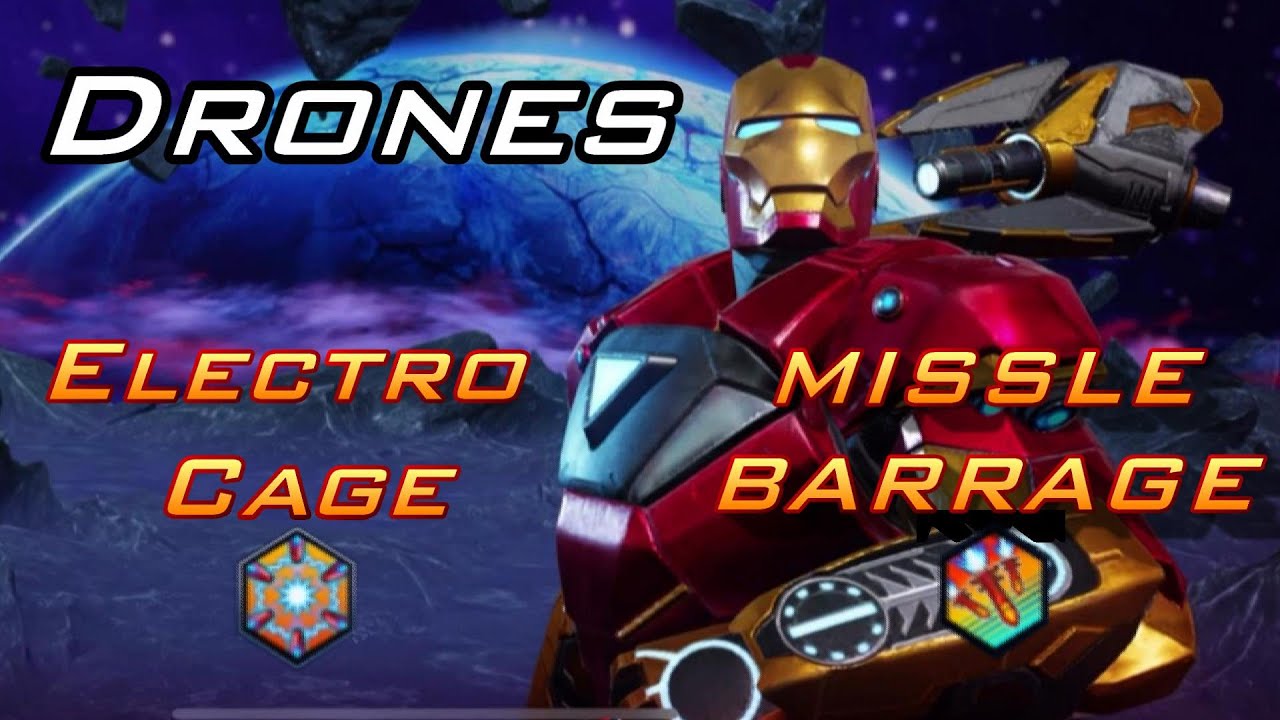 Iron Man Gameplay - Drones | 3v3 Arena - Marvel Realm of Champions ...