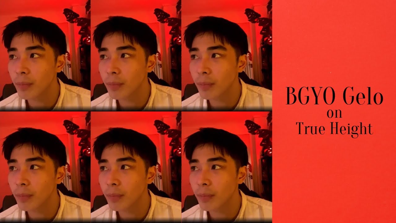 BGYO Gelo Addresses Height Issue - YouTube