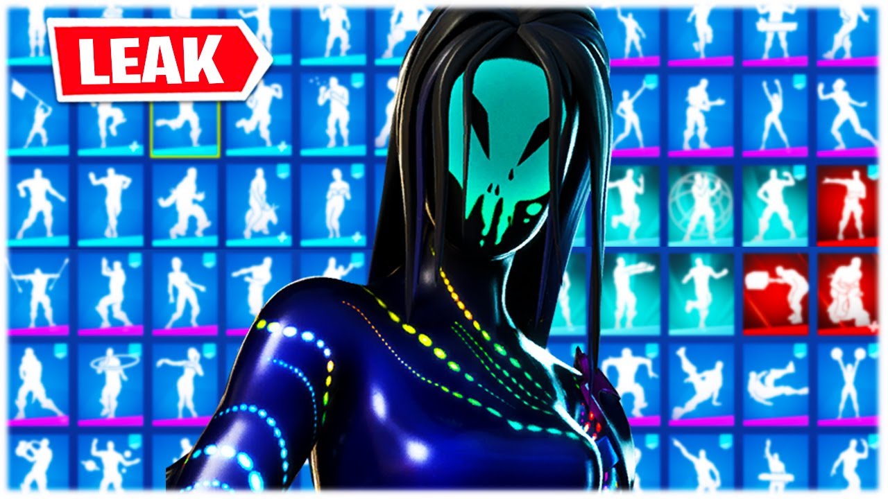 Fortnite Mariana Skin Showcased With All Dances and Emotes (I Have On ...