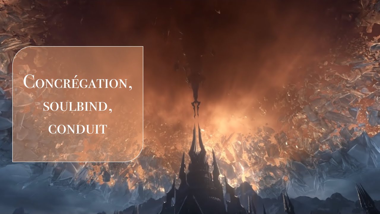 Congrégation, soulbind, conduit qu'est ce que c'est? - YouTube