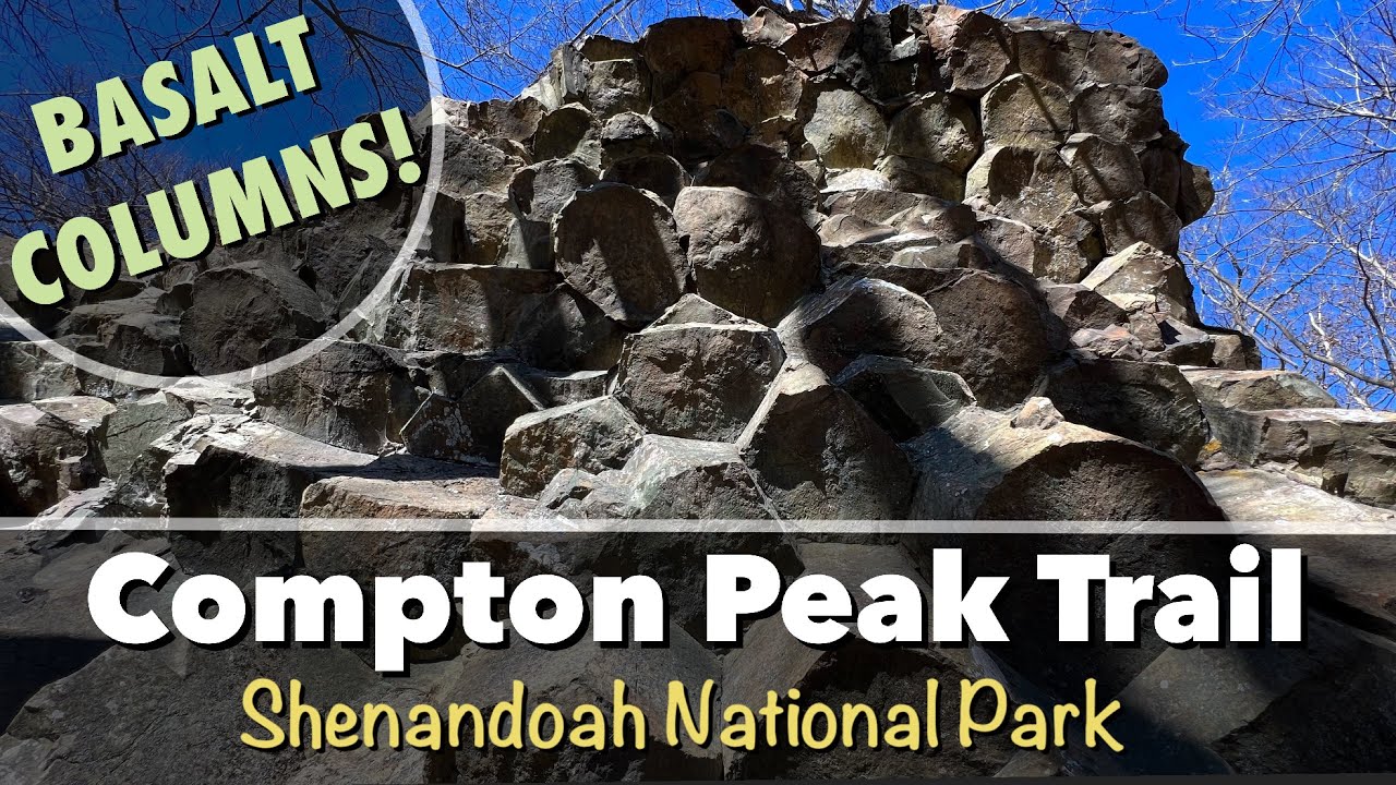 Basalt Columns at Compton Peak Trail in Shenandoah National Park ...