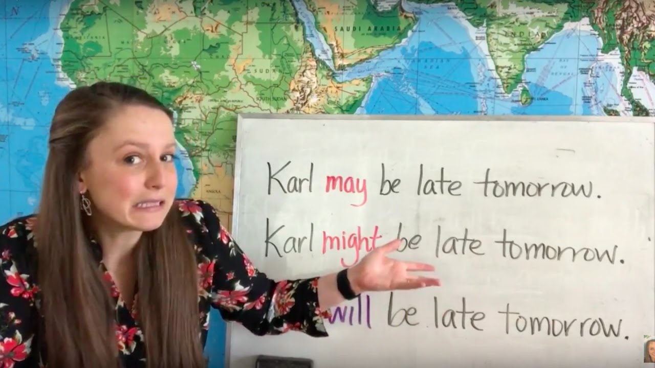 Modals: May / Might vs. Will - YouTube