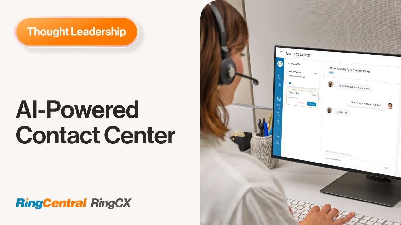RingCX | AI-powered contact center demo - YouTube