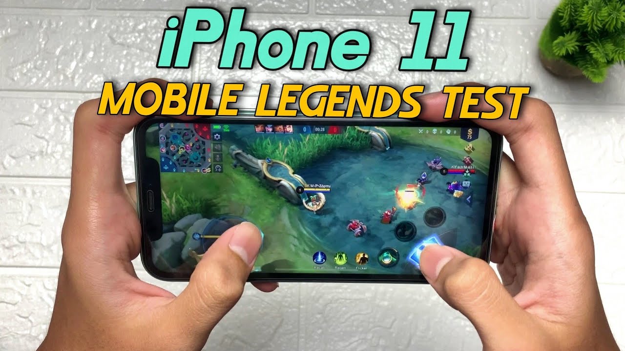 iPhone 11 Mobile Legends Gaming Test in 2022 - YouTube