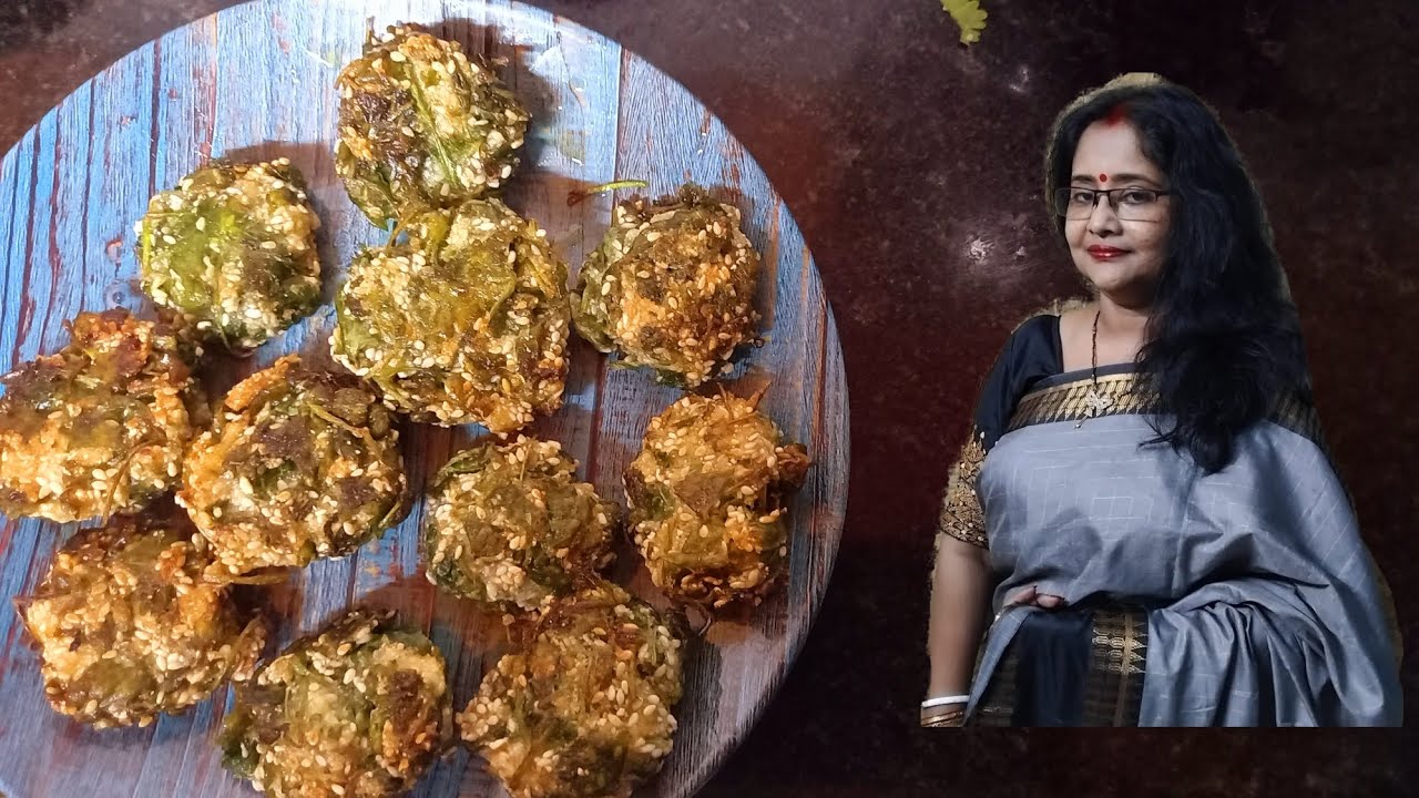 Dhane patar bora | coriander pakora | chatpata pakora | easy veg snacks ...
