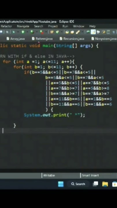 Pattern For Loop With Conditional If And Else Forloop Coding Cwp Codewithparas H94 Youtube