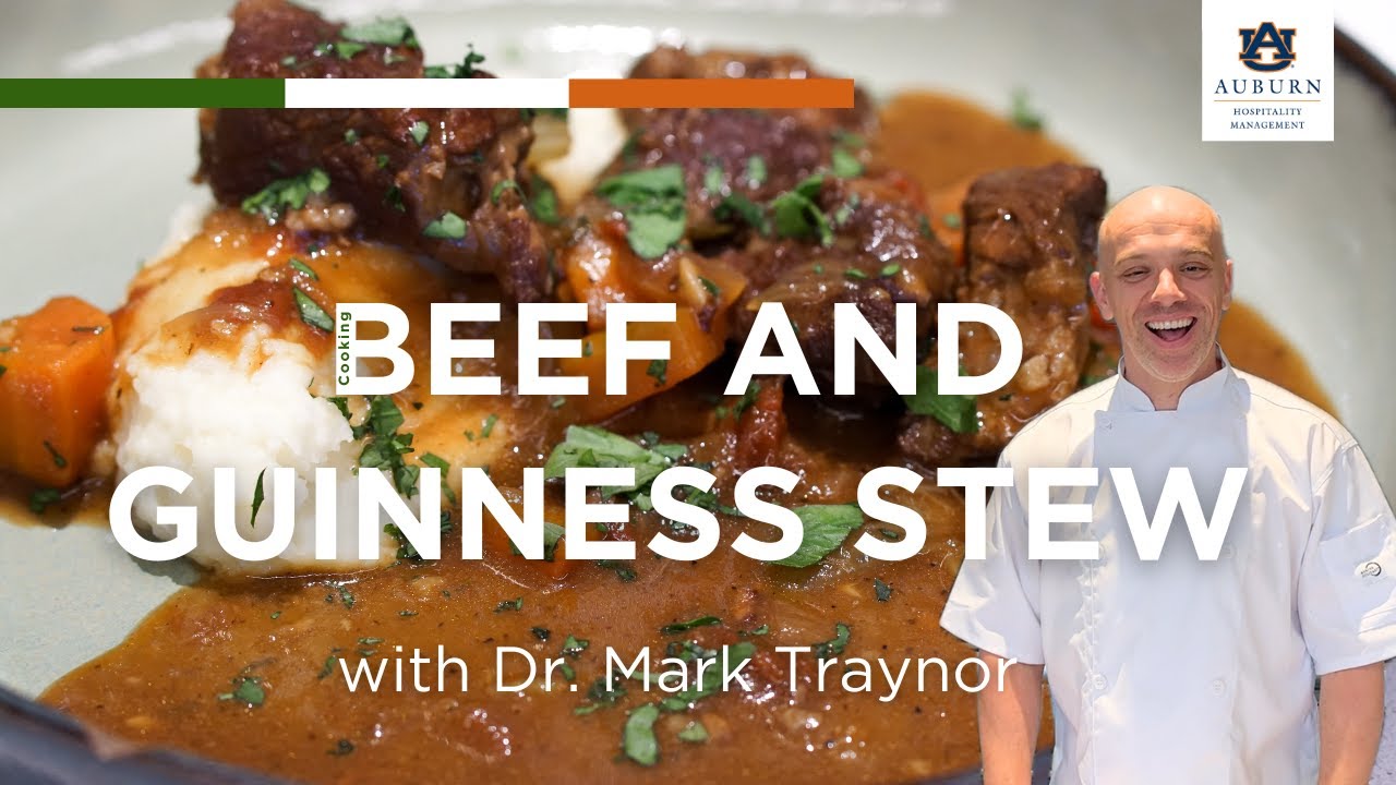 Cooking Irish Beef and Guinness Stew w/ Dr. Mark Traynor! - YouTube