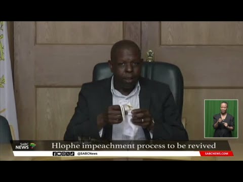 Western Cape Judge President John Hlophe's impeachment process to be ...