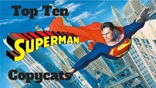 Top 10 Superman Copycats - YouTube
