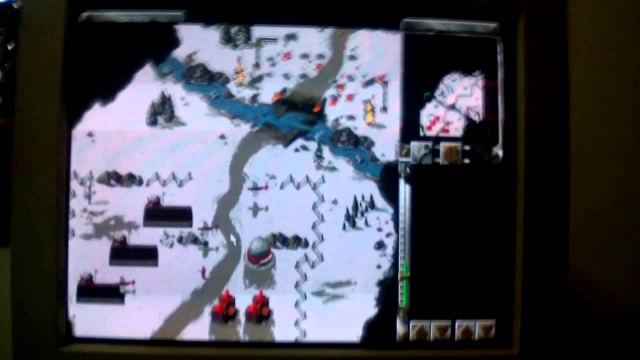 Red alert 1:Gameplay on the old 486 pc - YouTube
