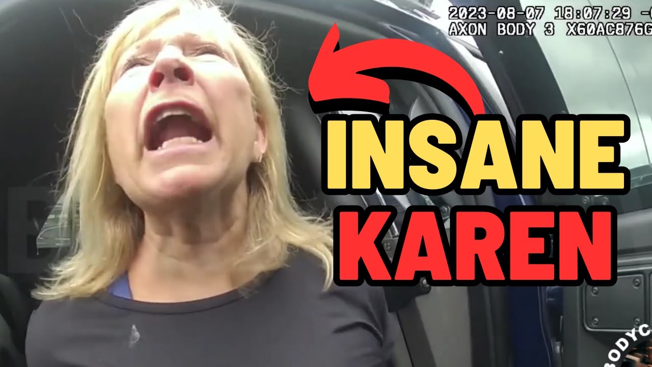Mega Karen Has A Meltdown During Arrest Crazy Youtube