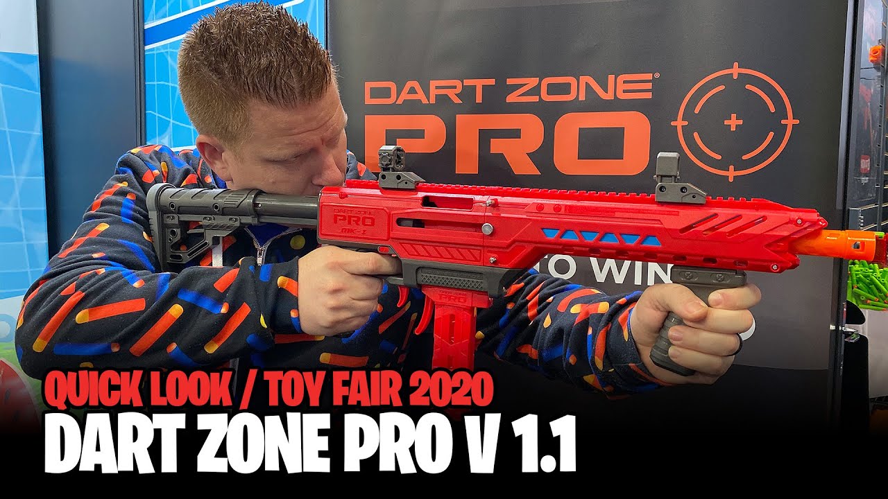 [QUICK LOOK] Dart Zone Pro MK-1.1 Special Edition - Toy Fair 2020 [4K ...