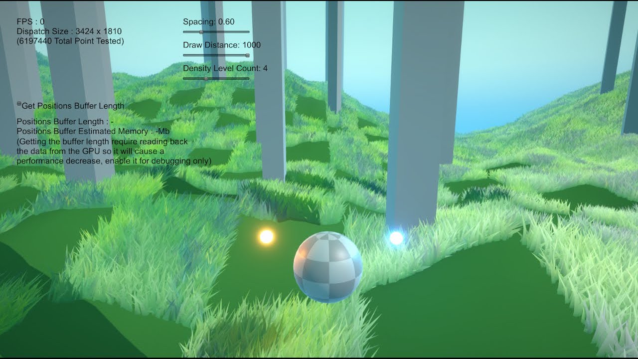 Infinite Grass Field - Mask System Implementation (First Try) - YouTube
