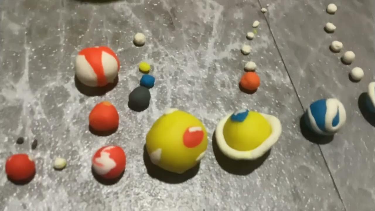 Solar system + hypothetical planets - YouTube