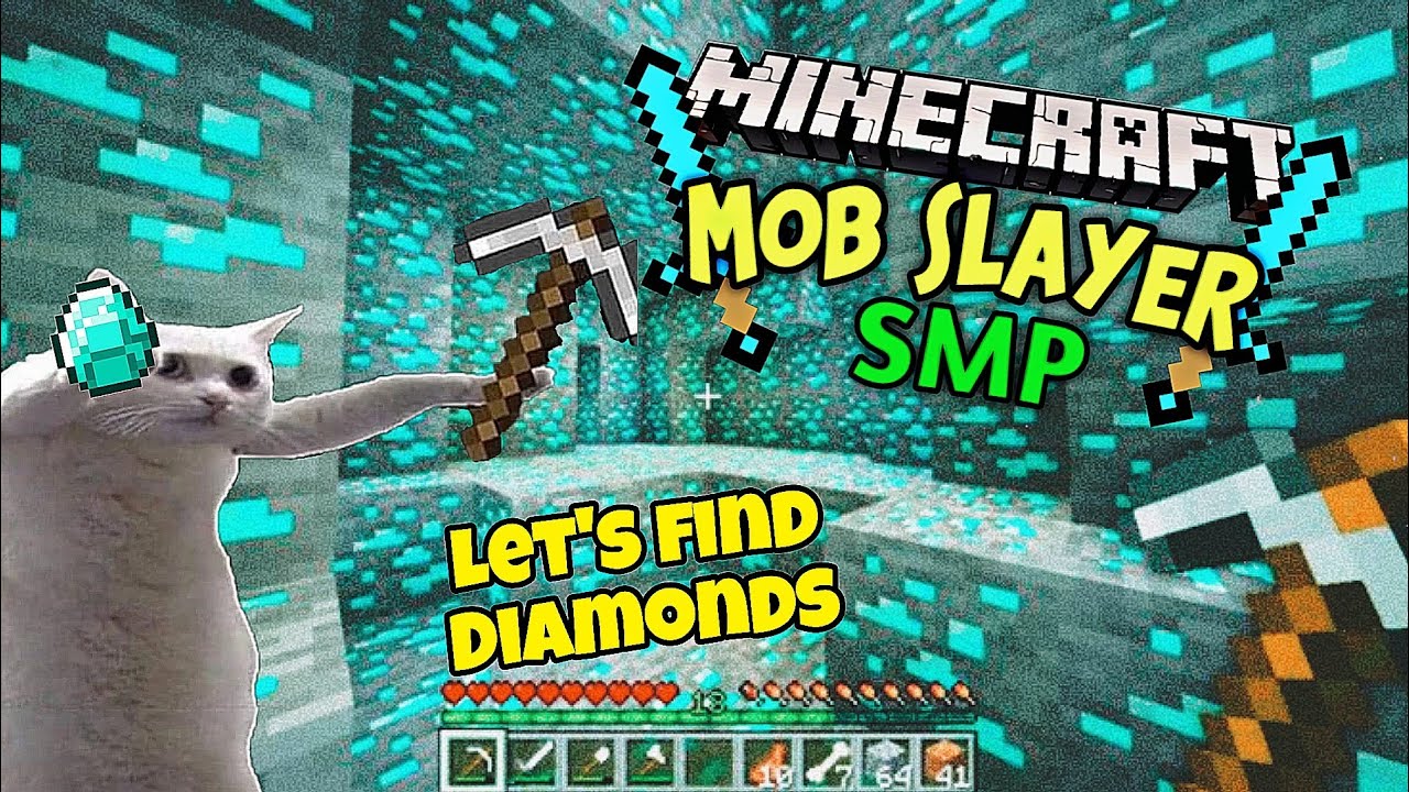 Let's Find Some Diamond [ Mob Slayer SMP Episode 2 ] Lucky Insaan - YouTube
