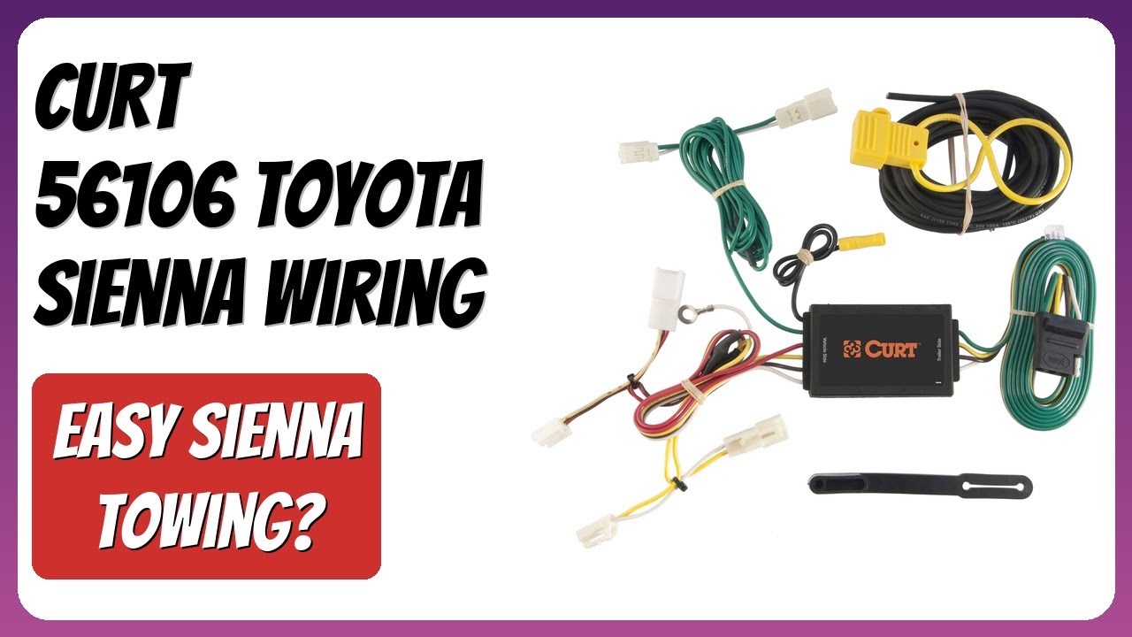 REVIEW (2026): CURT 56106 Toyota Sienna Wiring. Features. - YouTube