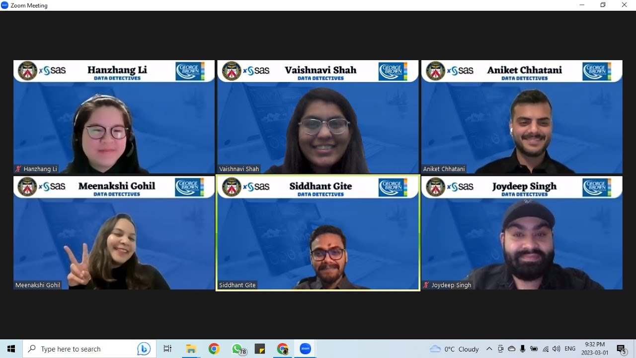 SAS Safe Roads Competition 2023 - Data Detectives - GBC Canada - YouTube