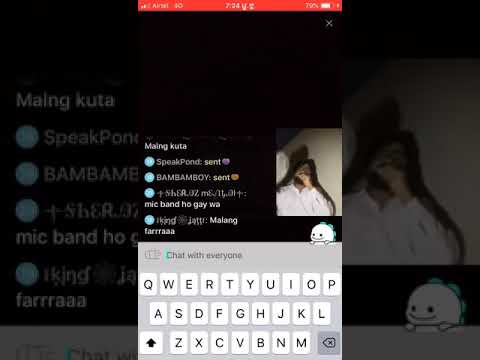 Bigo live pr sharaz emntal and malang 7.51 walo ki bhen k sath live janha howa ha..