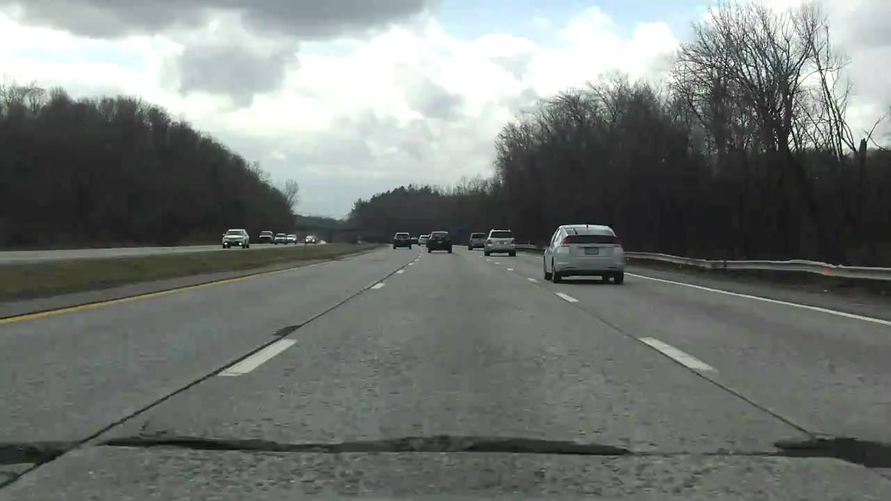 Interstate 684 (Exits 3 to 1) southbound - YouTube