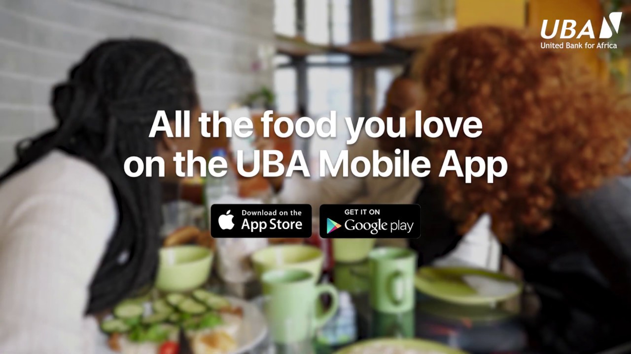 Order your favourite meals from the UBA Mobile App - YouTube