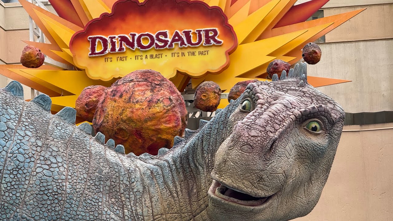 Dinosaur Ride POV (4k Disney's Animal Kingdom) - January 2025 - YouTube