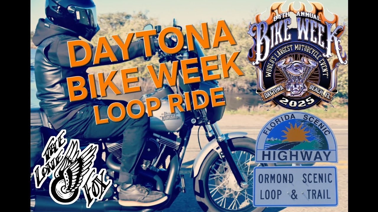 Cruisin' The Loop During Daytona Bike Week 2025 - YouTube