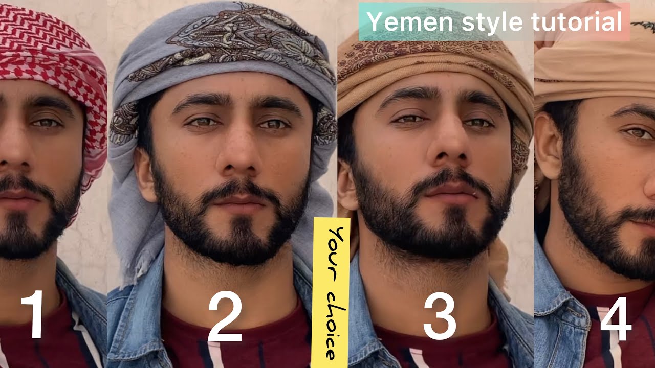 How To Tie 4 Types SheMagh turban || SheMagh style tutorial || Majid ...