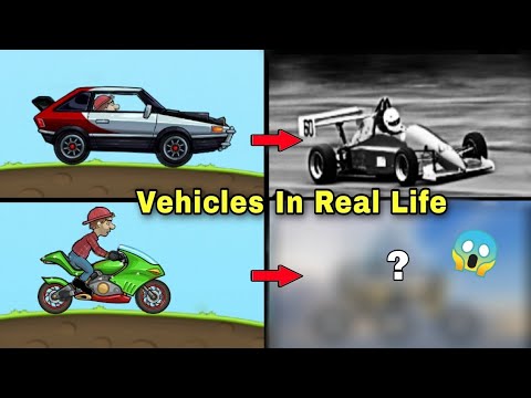 All Real Life Vehicles in Hill Climb Racing .! - YouTube