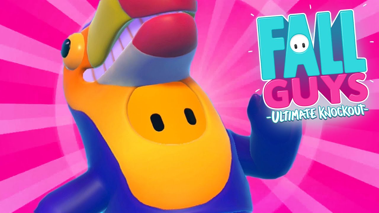 LETS FLY TO WIN WITH THE PARROT OUTFIT | Fall Guys Ultimate Knockout ...