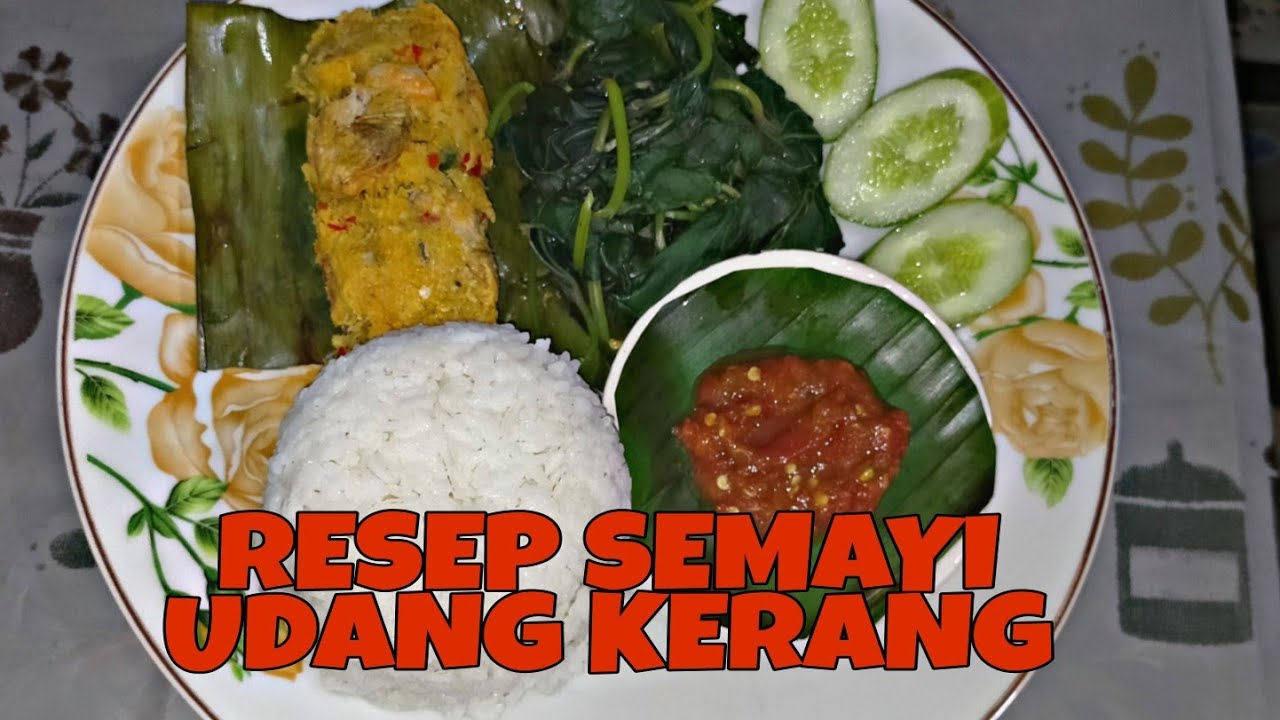 RESEP SEMAYI UDANG KERANG - YouTube