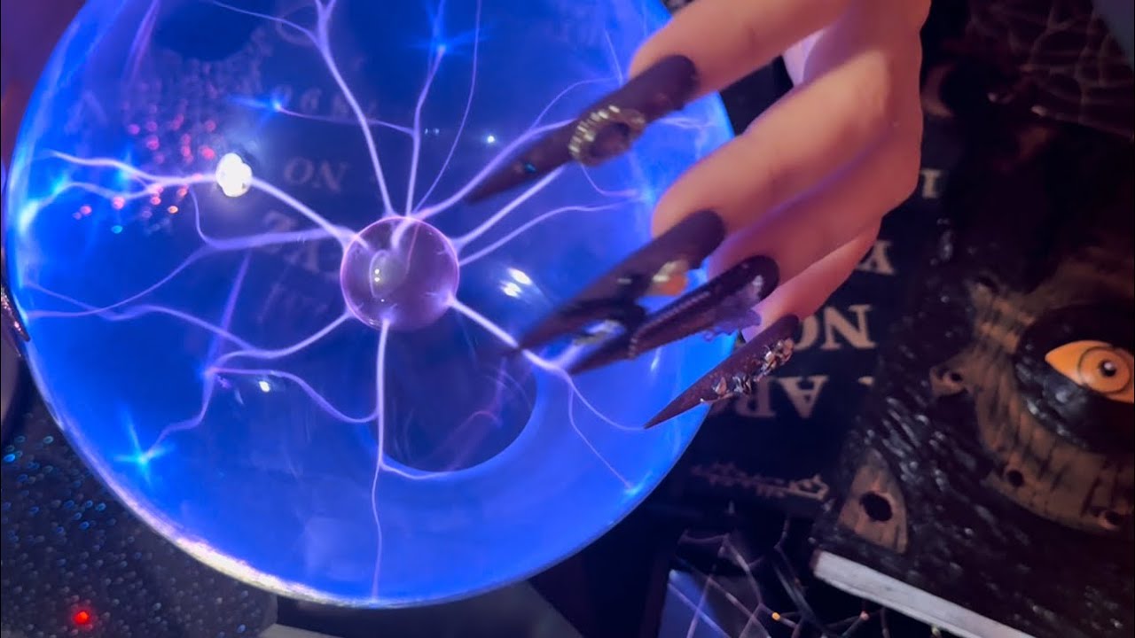 ASMR. 🎃Spooky sounds for Halloween relaxation. 🎃 Tapping, scratching ...